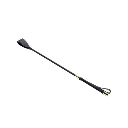 Lightweight Riding Crop With Handle PU Leather Lash Supplies Horse Whip ...