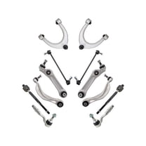 Front Control Arm Ball Joint Tie Rod and Sway Bar Link Kit 10 Piece ...