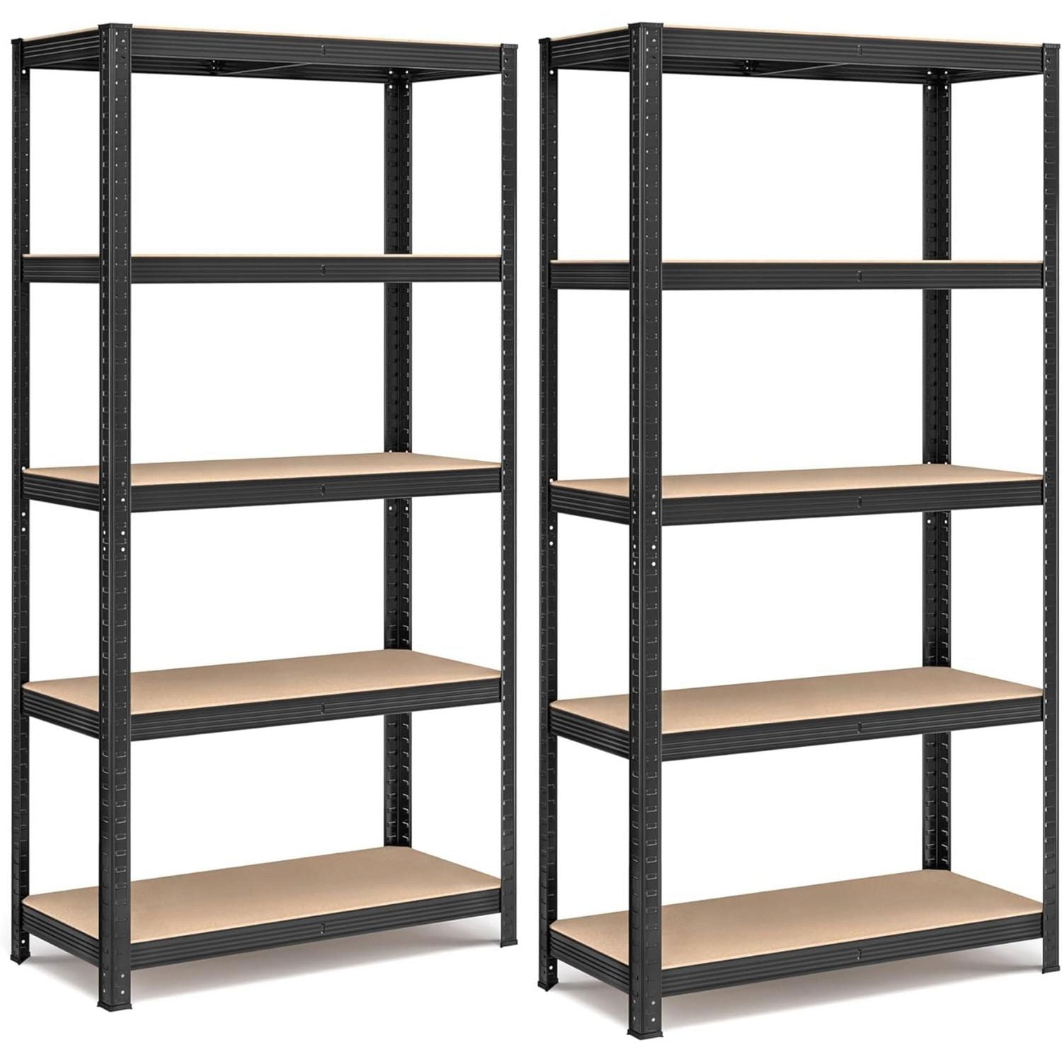 Click here for Boutique Home Pack Of Two 5-Tier Heavy-Duty Steel... prices