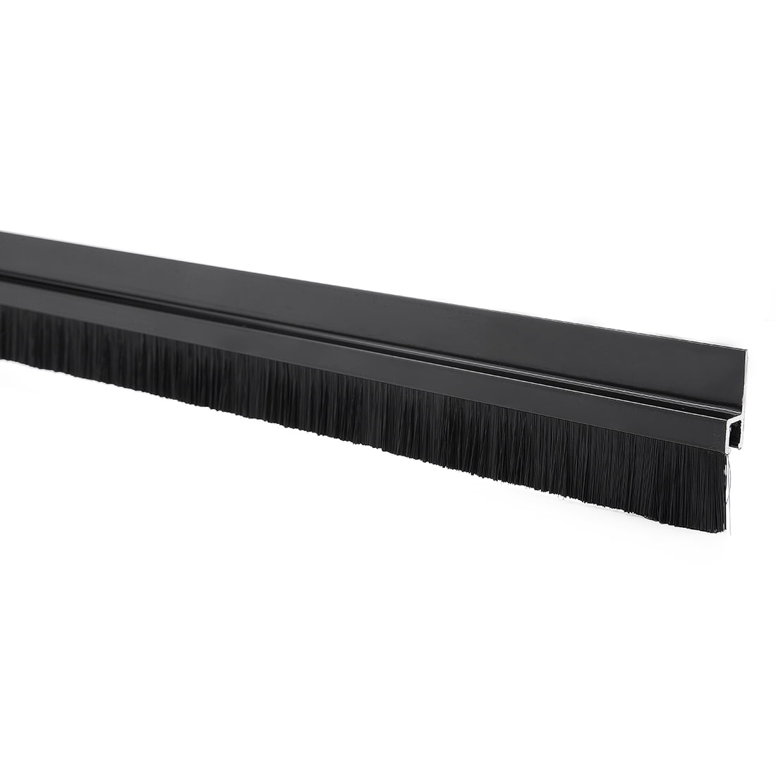 40-inch x 0.8-inch Aluminum Alloy Base Door Bottom Sweep Nylon Brush ...