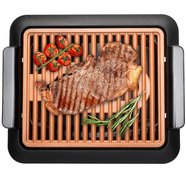 Granite Stone Indoor Nonstick Electric Smoke-Less Grill with Cool-Touch ...