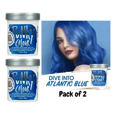 Jerome Russell Punky Hair Colour Atlantic Blue, 3.5 Oz - Walmart.com