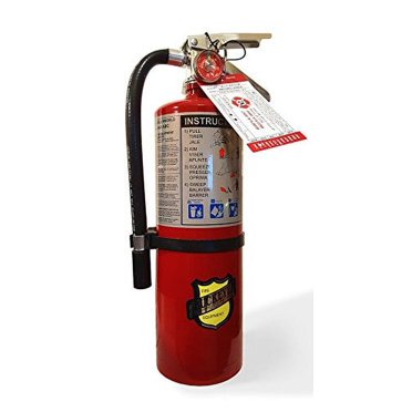 Amerex B417, 2.5lb ABC Dry Chemical Class A B C Fire Extinguisher, with ...