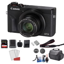 Canon PowerShot G7 X Mark III 20.1MP 4K Camera Bundle with 128GB Memory ...