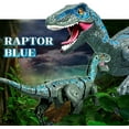 JBeeCtrl Remote Control Dinosaur Toy, Walking Velociraptor Robot ...