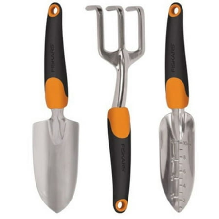Fiskars 384490-1001 Ergo Garden Tool Set, 3 Piece - Walmart.com