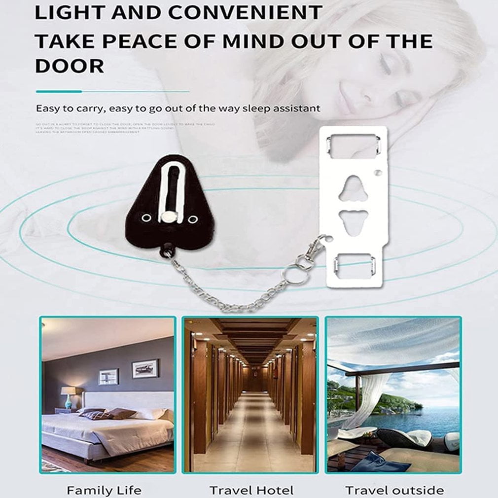 Joywa Portable Door Lock Double Hole Security Door Locker For Traveling ...