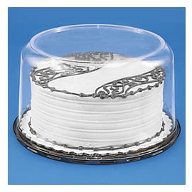 8inch Plastic Cake Container - 4pack - Walmart.com