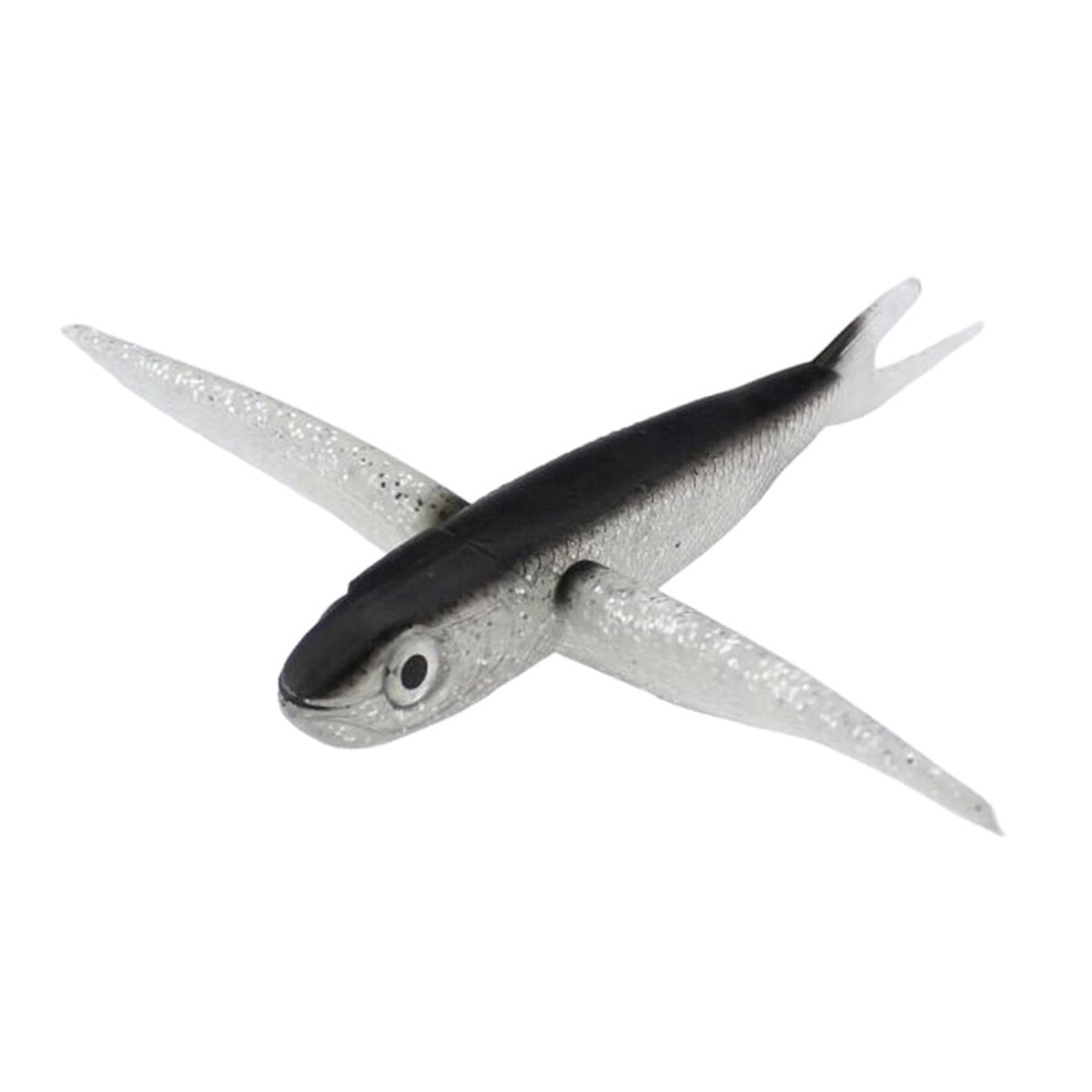 Bionic Flying Artificial Fish Fishing Lure Marine Water Bait Trolling ...