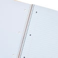 Pen + Gear Wide Ruled Poly 1-Subject Notebook with Inside Pockets, 9" x ...