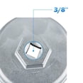 14 Flute Oil Filter Wrench Cap Remove Tool For Toyota Corolla Camry ...