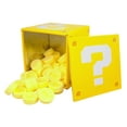 Nintendo Super Mario Bros. Question Mark Box Coin Bank Candies ...