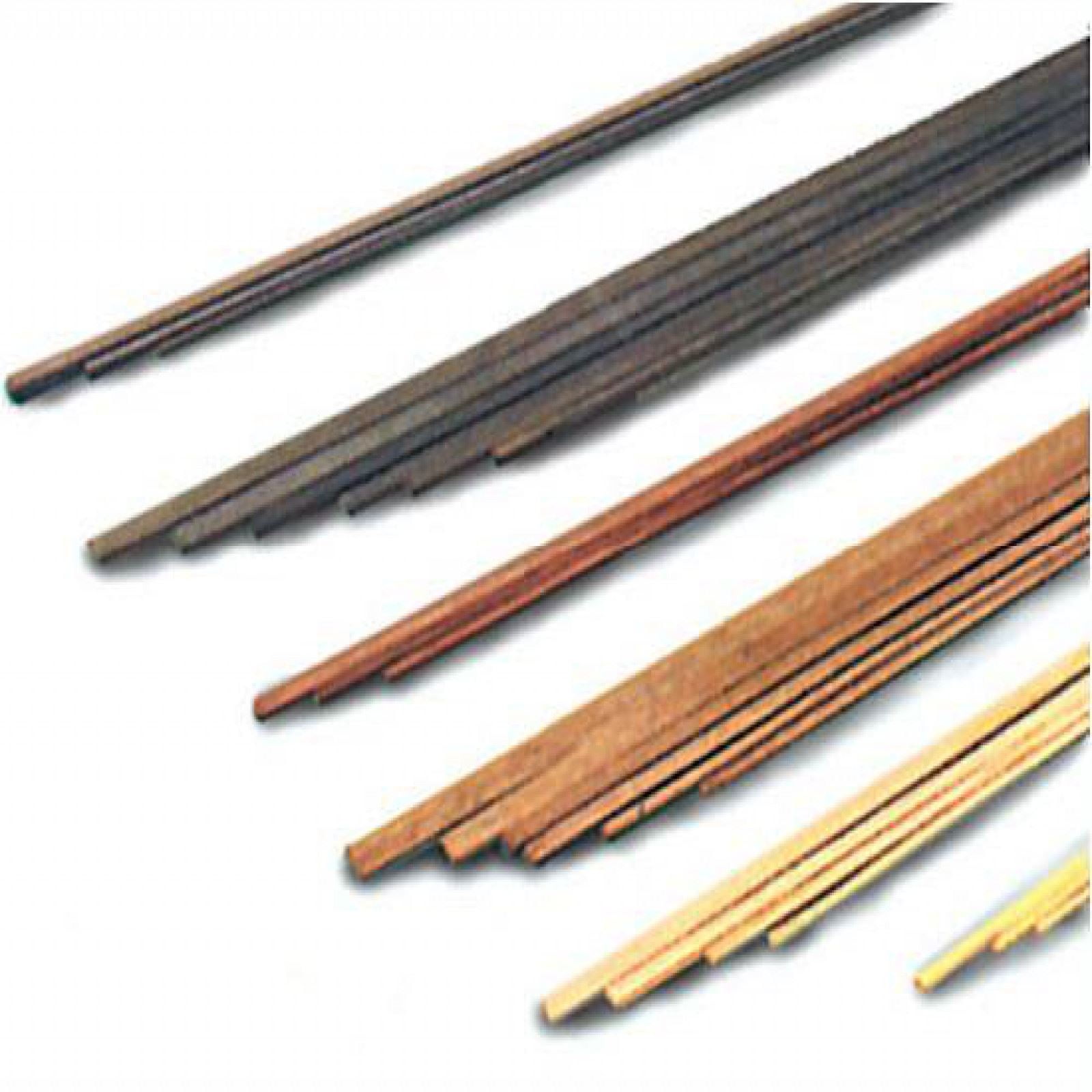 Model Shipways Walnut Wood Strips 1.5x6.5x(500mm) 12 Pack - Walmart.com
