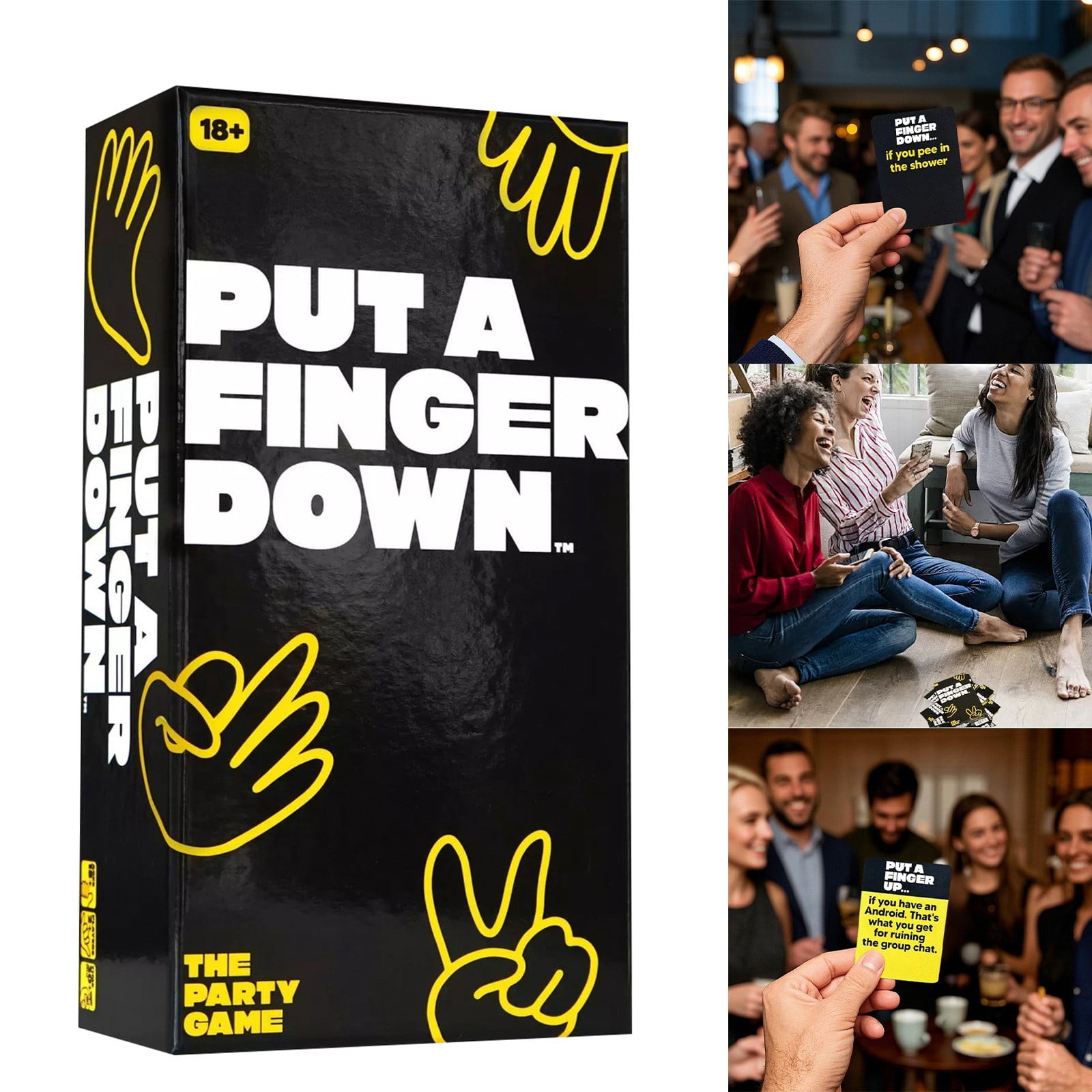 Click here for Cjiawei Put Down Your Finger Card Game Set; Party... prices