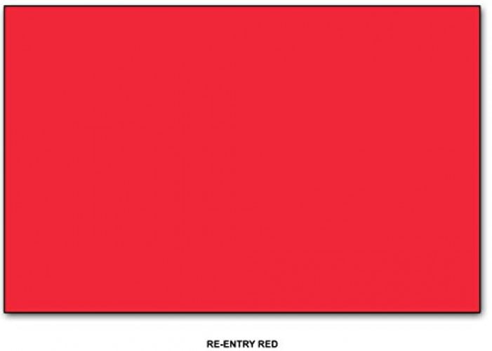 Re-Entry Red - Neenah Astrobrights Premium Color Card Stock, Paper size ...