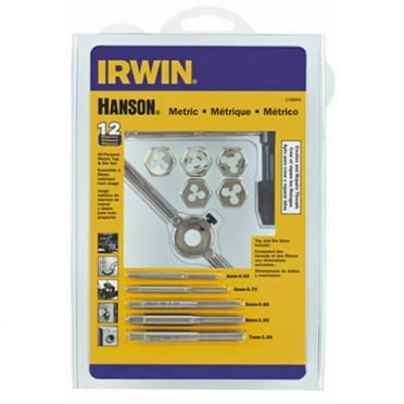 Irwin/Irwin Tools 9738 Hanson® High Carbon Steel Hexagon Metric Die, 10 ...