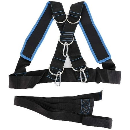 Speed Training Kit, Speed Strength Training Sled Shoulder Harness ...