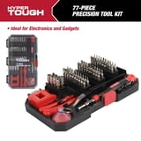 Hyper Tough Precision Electronics Tool Kit 77 Pieces with Mini Sockets ...