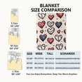Baseball Hearts Blanket Sport Lovers Throw Blankets Gifts for Kids ...