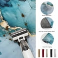 Abstract Natural Teal Marble Rock Rectangle Rug 2'x3' Watercolor ...