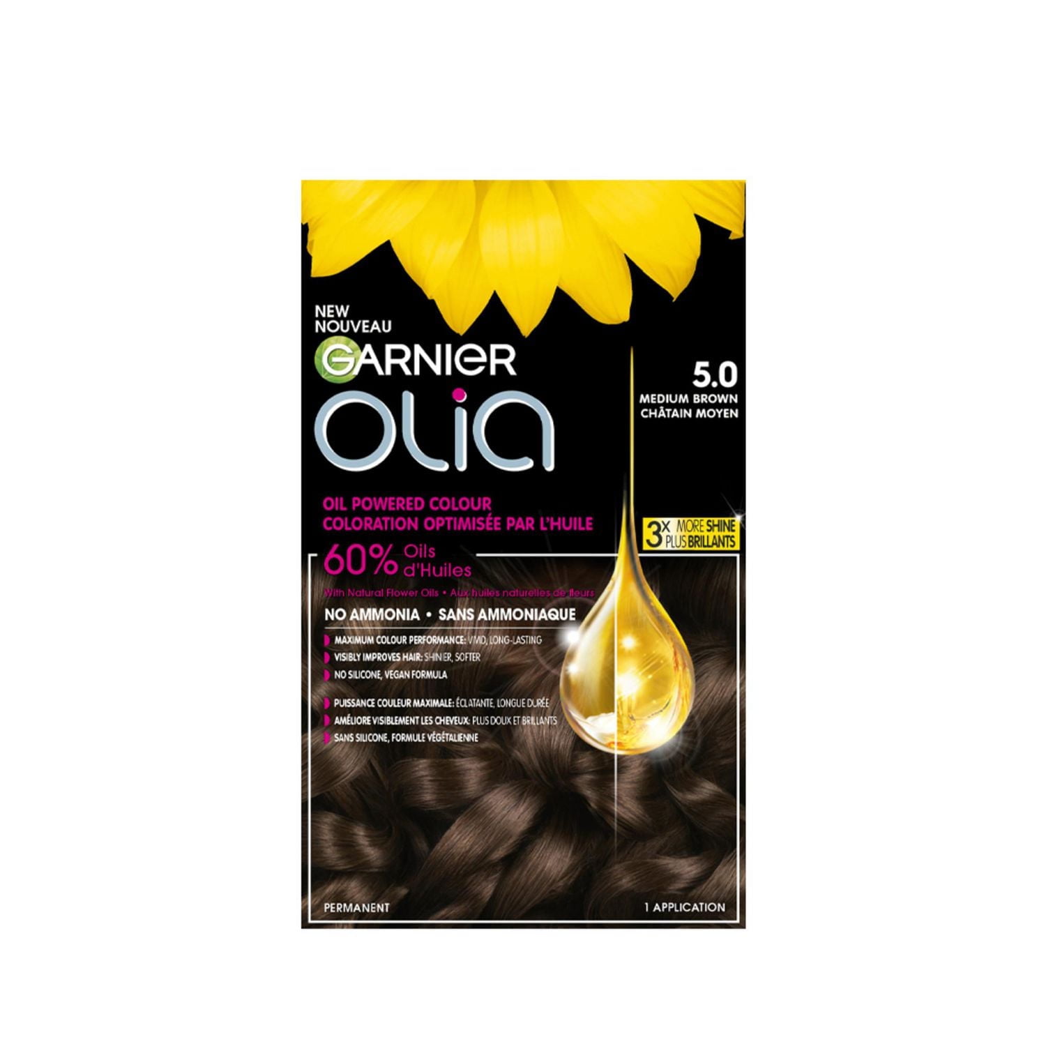 Click here for Garnier Olia Permanent Hair Dye Ammonia Free 5 (Yo... prices