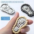 CYFW Fidget Spinner,Gear Chain Fidget Toys Adults,Metal Flywheel Fidget ...
