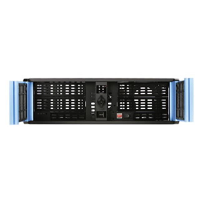 3U Compact Stylish Rackmount Chassis, Blue - Walmart.com