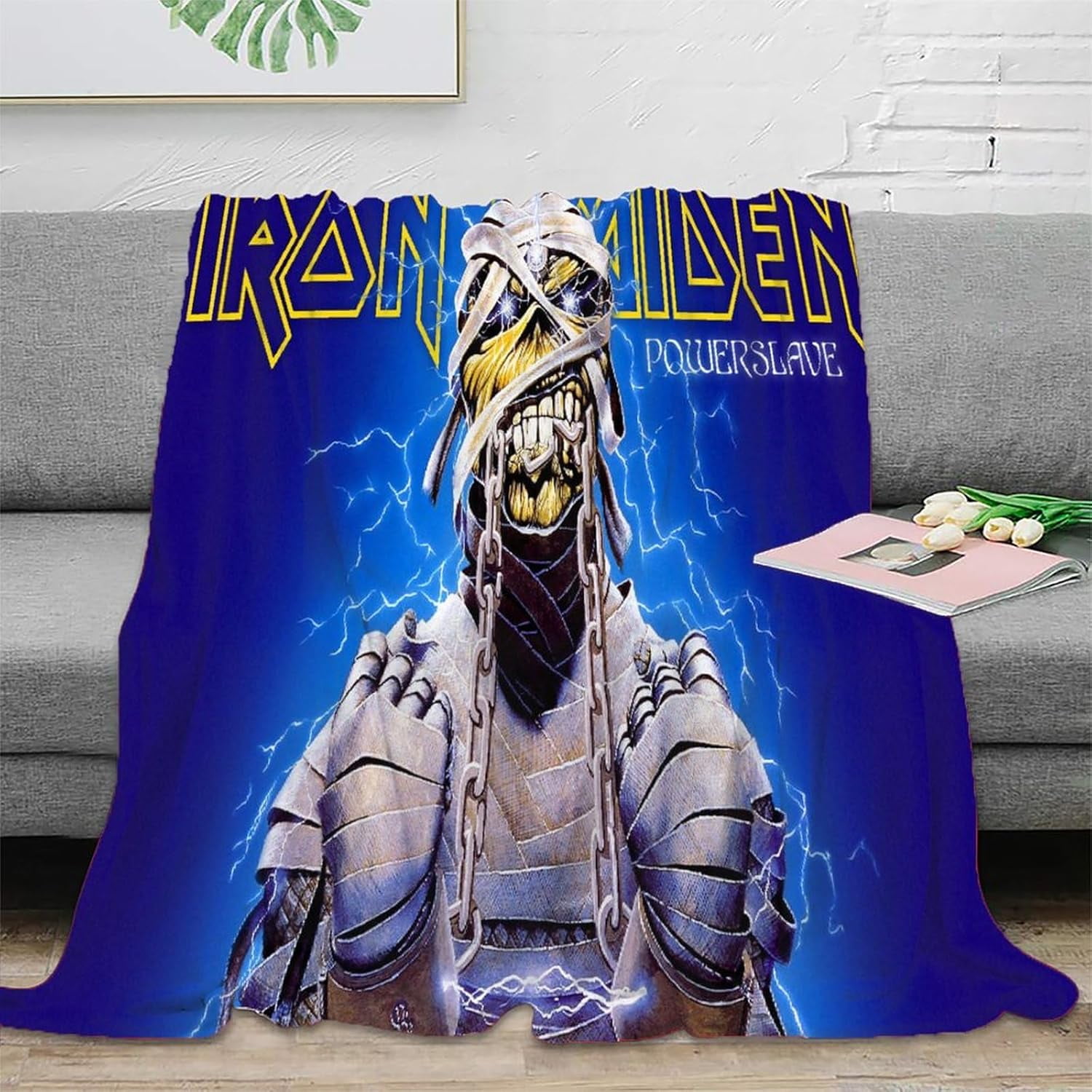 Click here for Officials Home Blanket Large 3d Iron Maiden Theme... prices