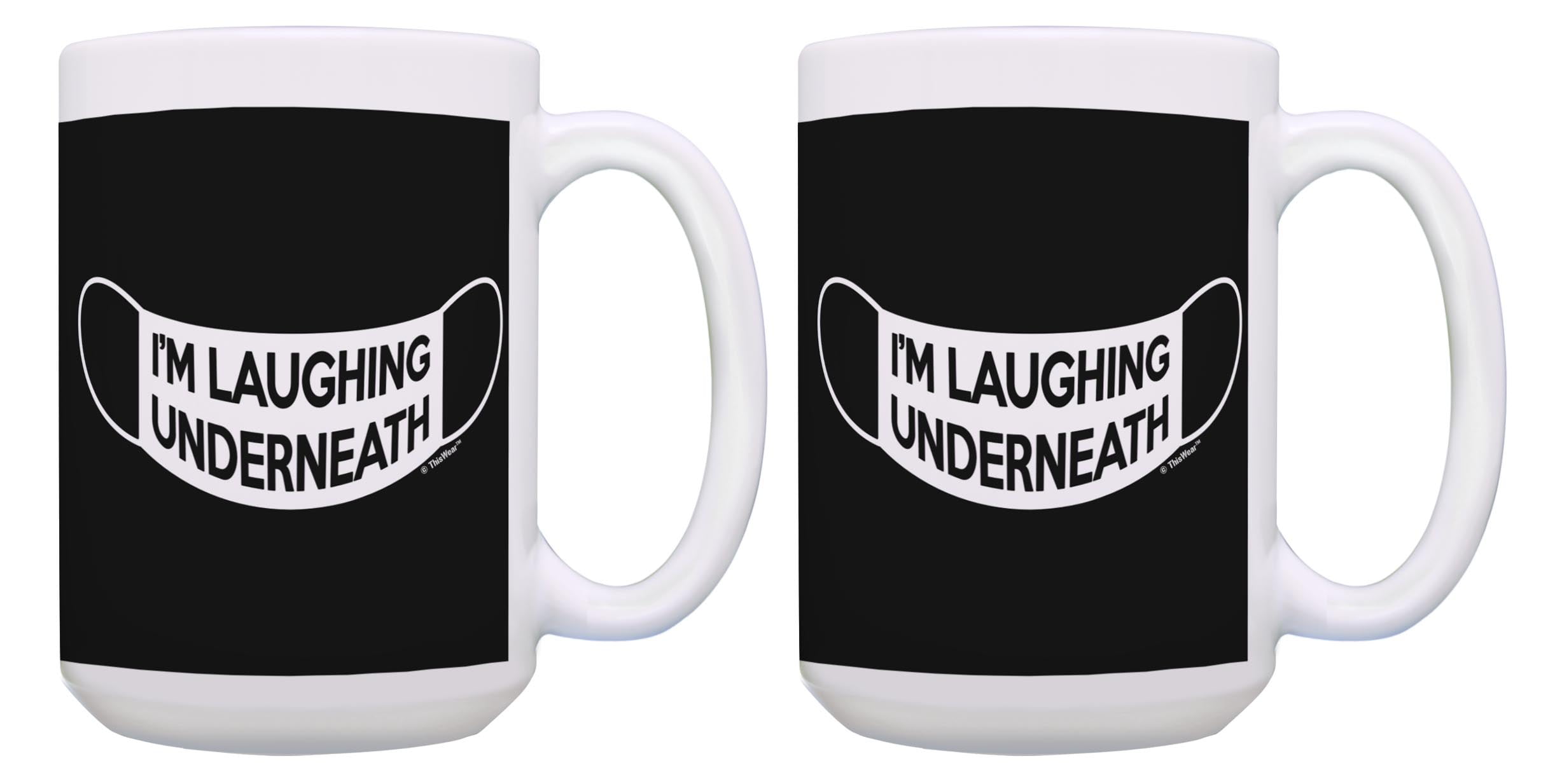 ThisWear 2020 Face Mask Sarcasm I'm Laughing Underneath Face Mask 2 ...