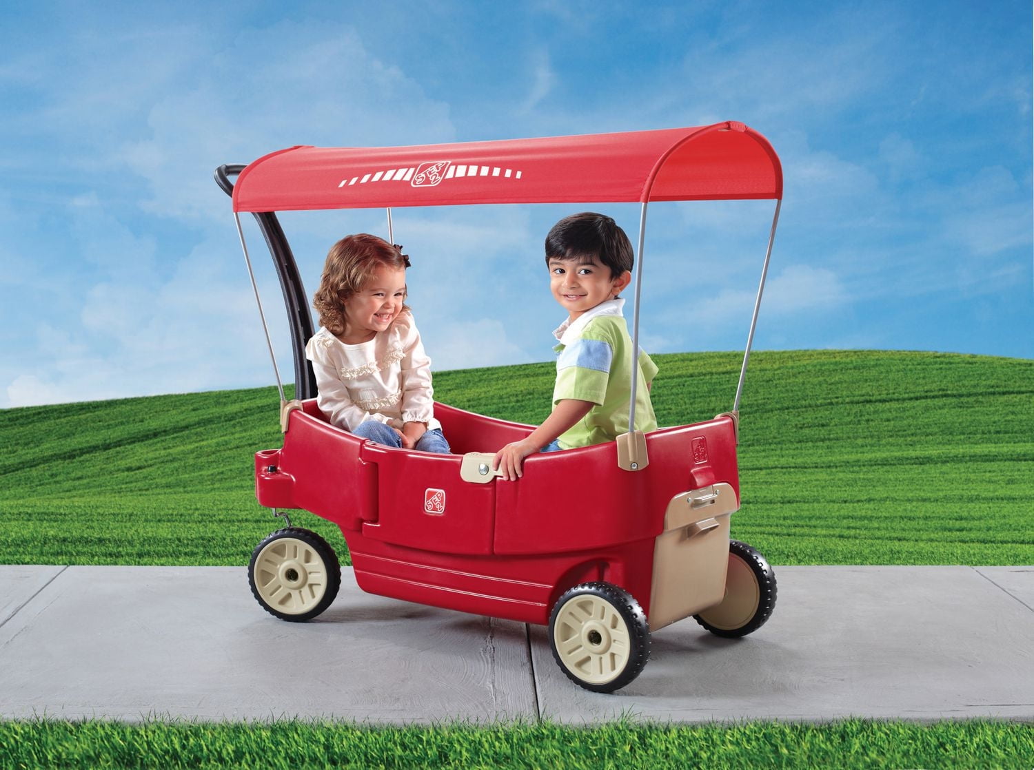 Step2 All around Canopy Wagon Toy Vehicle - Walmart.ca
