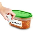 Jokari Erasable Food Labels Starter Kit, Reusable Sticker Labels for ...