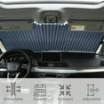 Car Retractable Windshield Sun Shade, Blocks UV Rays Auto Sunshade ...
