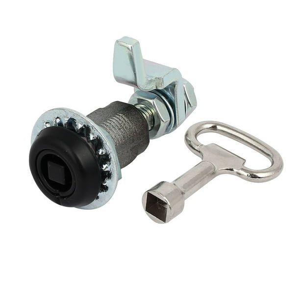 Mailbox Cabinet Door Metal Security Panel Cam Lock w Square Socket Key ...