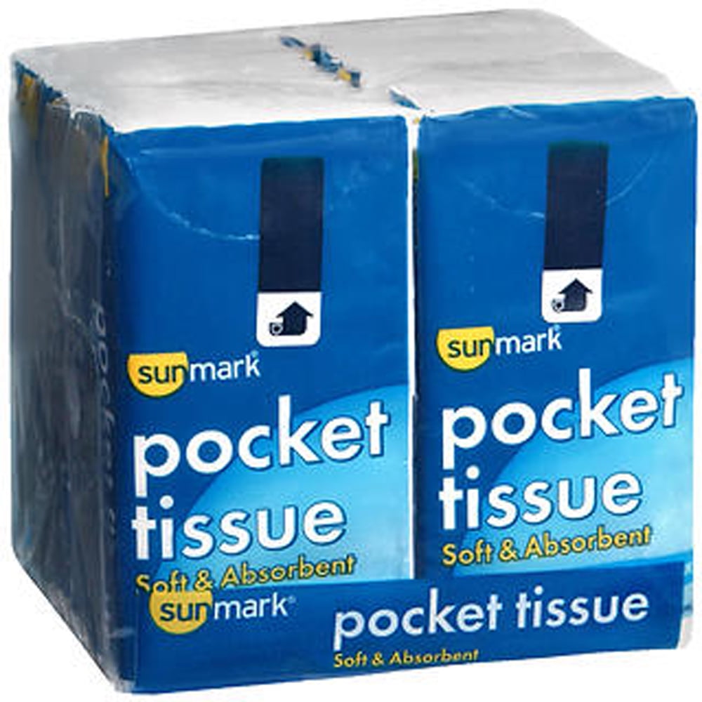 Sunmark Pocket Tissues - Walmart.com