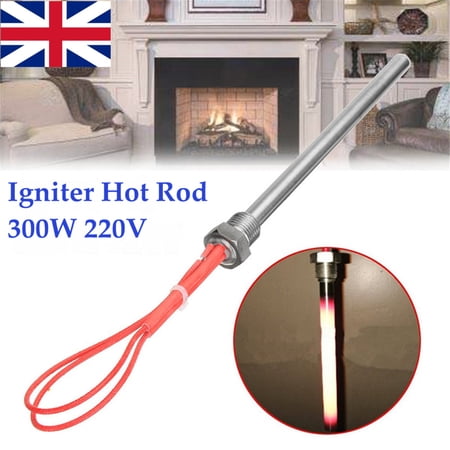 300W 220V Igniter Hot Rod Wood Pellet heating tube For Fireplace Grill ...