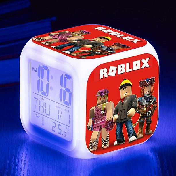 Roblox Anime Luminous Led Alarm Clock Timer Toys For Children Xbox Game ...