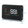 Clearance & Promo, Colour Screen Vehicle Mounted Display Vehicle OBD HD ...