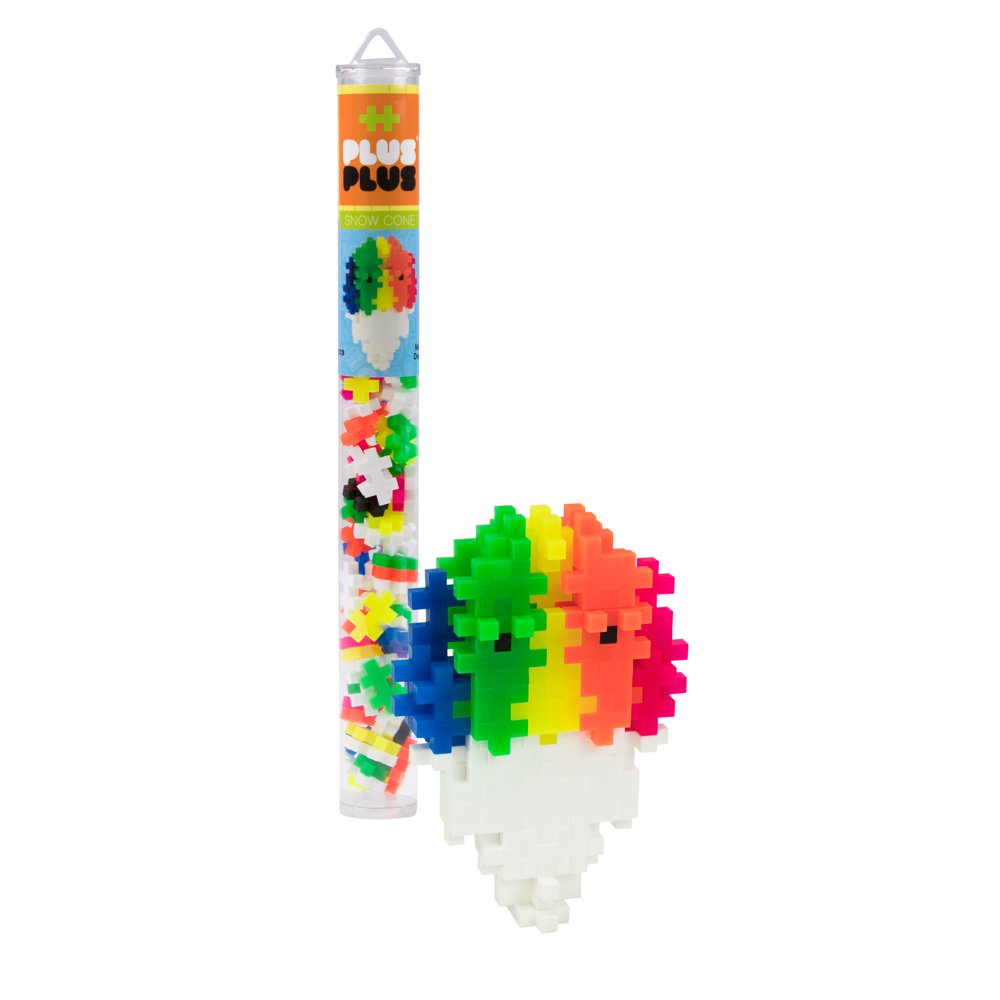 Plus-Plus - 70 Piece Snow Cone Building Set - Walmart.com - Walmart.com