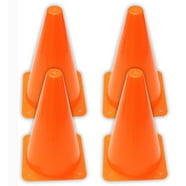 36" Orange PVC Reflective Traffic Safety Cone - Walmart.com