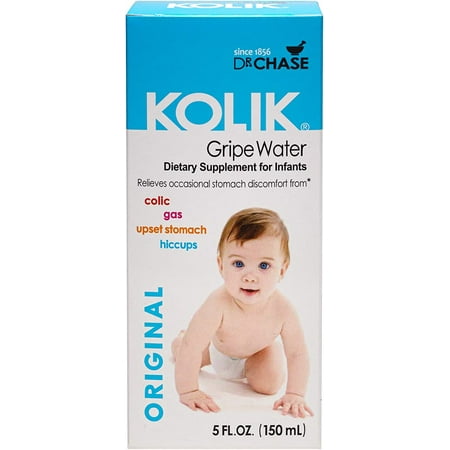 Dr. Chase Kolik Original Gripe Water - Colic Relief for Newborns ...