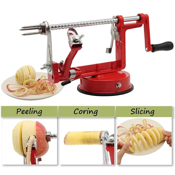 Pampered Chef Apple Peeler/Corer/Slicer #2430 - Walmart.com