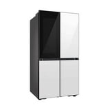 Samsung RF29DB970012 29 Cu. Ft. Bespoke White Glass 4-Door French Door ...