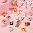 12Pcs 12 Style Food Grade Eco-Friendly Silicone Focal Beads Mixed ...