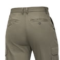 BVnarty Men's Color Block Utility Worker Long Pants Multi Pocket Button ...