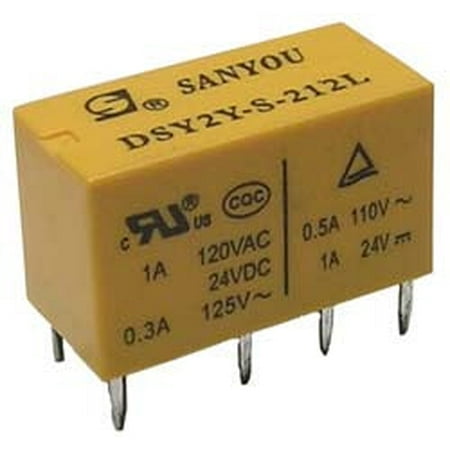 50-435-1 - RELAY DC 48V 2P2T 1A 8P PCMT 1A/30VDC .3A/125VAC | Walmart ...