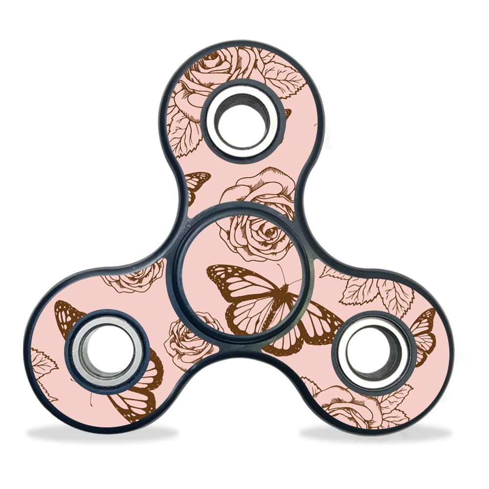 MightySkins FIYTRY-Butterfly Garden Vinyl Decal Skin for Fidget Spinner ...
