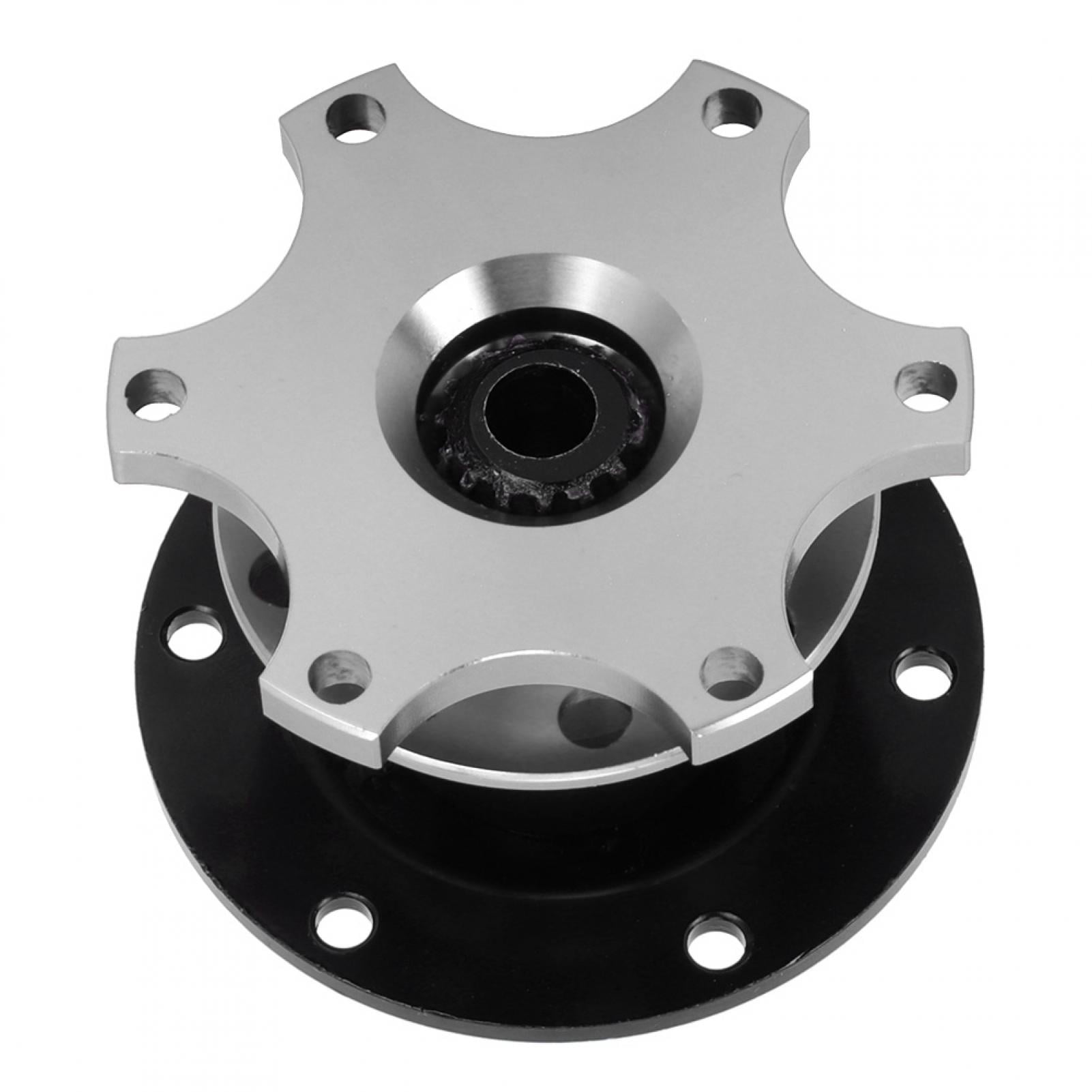 Universal Steering Wheel Quick Release,6 Hole CNC Steering Wheel Quick ...