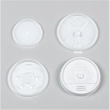 Dart Solo TLP316-0007 Traveler White Dome Hot Cup Lid with Sip Hole 1000/Case - Walmart.com