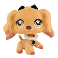 Littlest Pet Shop Rare Yellow Collie Dog Puppy Blue Eyes LPS Toy #1194 ...