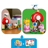 LEGO Super Mario Peach's Garden Adventure 71419 with Pom Pom, Blue Toad ...